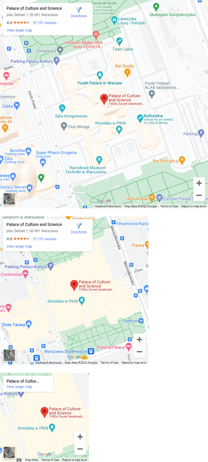 Map Embed with driving directions for free - createIT