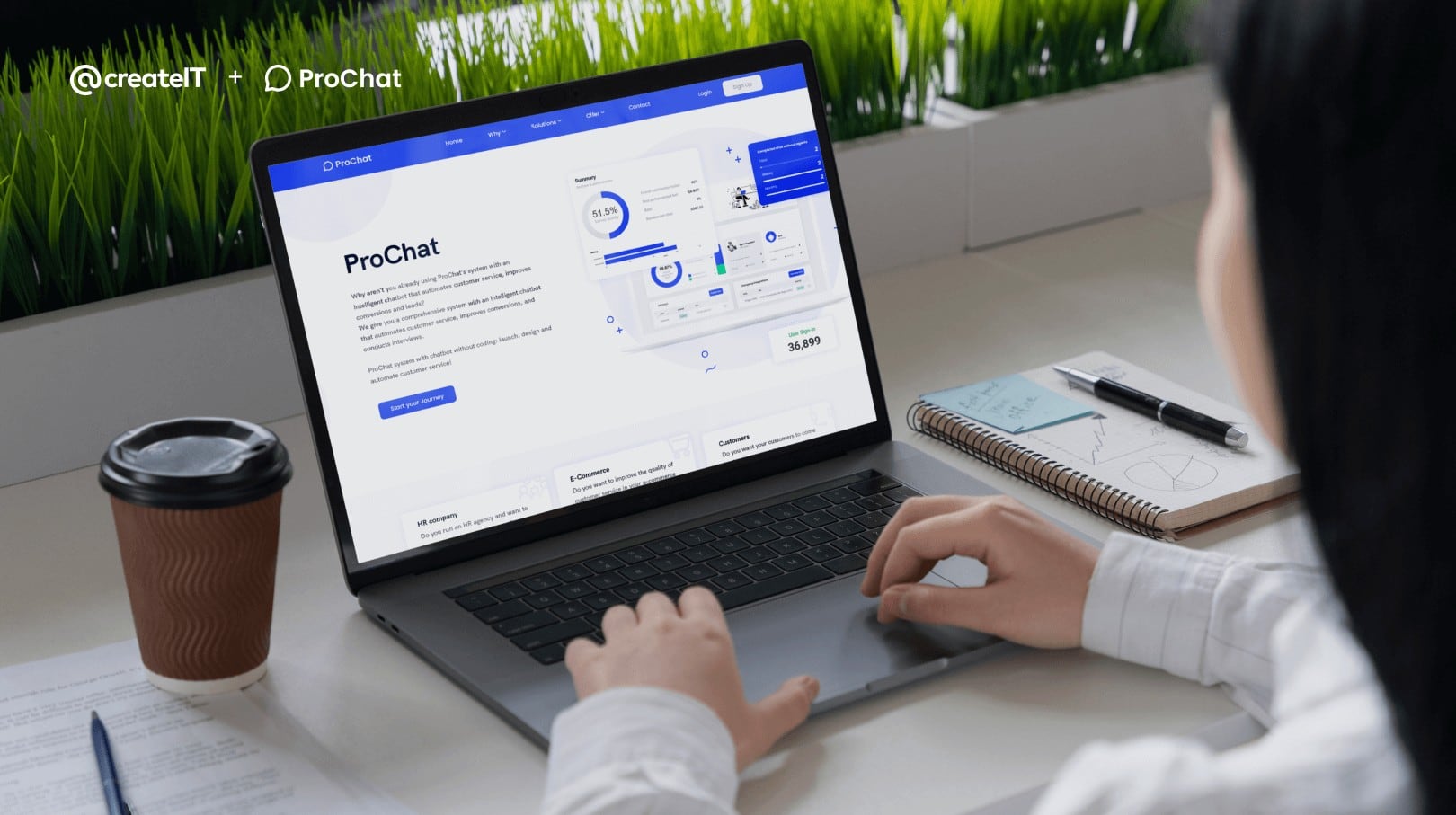 ProChat a chatbot platform - Case study | createIT
